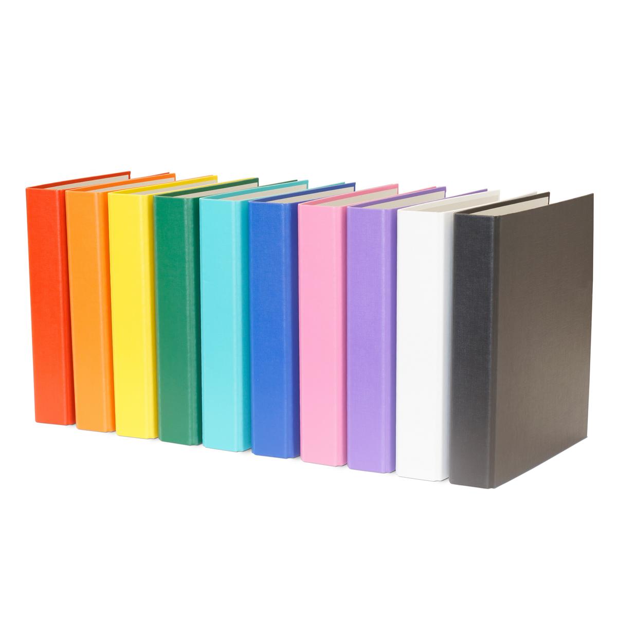 10x Ringbuch / DIN A5 / 4-Ring Ordner / 10 verschiedene Farben | eBay